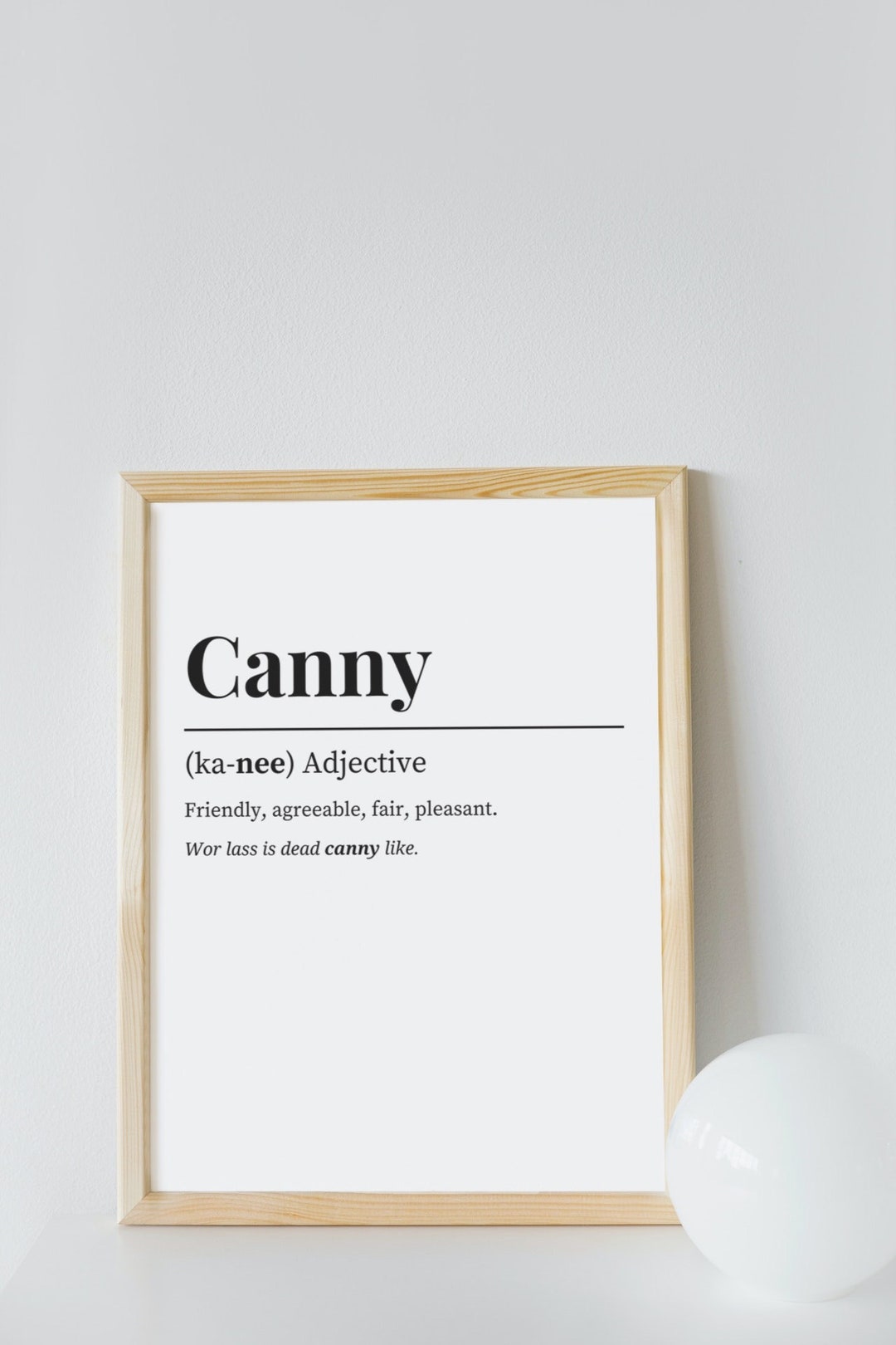 Geordie Definition Digital Download of 'canny' - Print Yourself ...