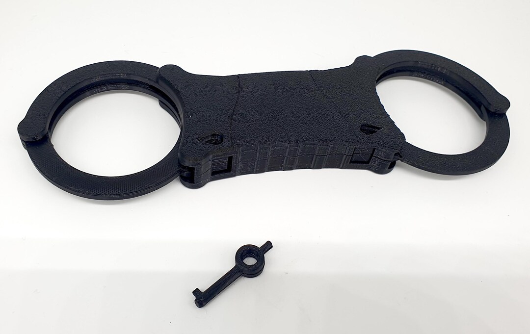 Black Plastic Training Handcuffs Speedcuffs TCH Rigid Quickcuffs ...
