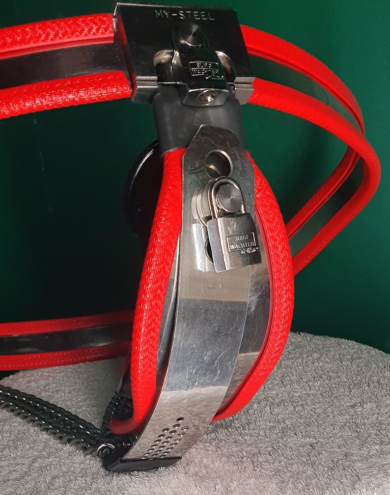 Steel Chastity Belt Replacement Silicone Band/re-trimming Kit Mysteel Neosteel Carrara Fancy ...