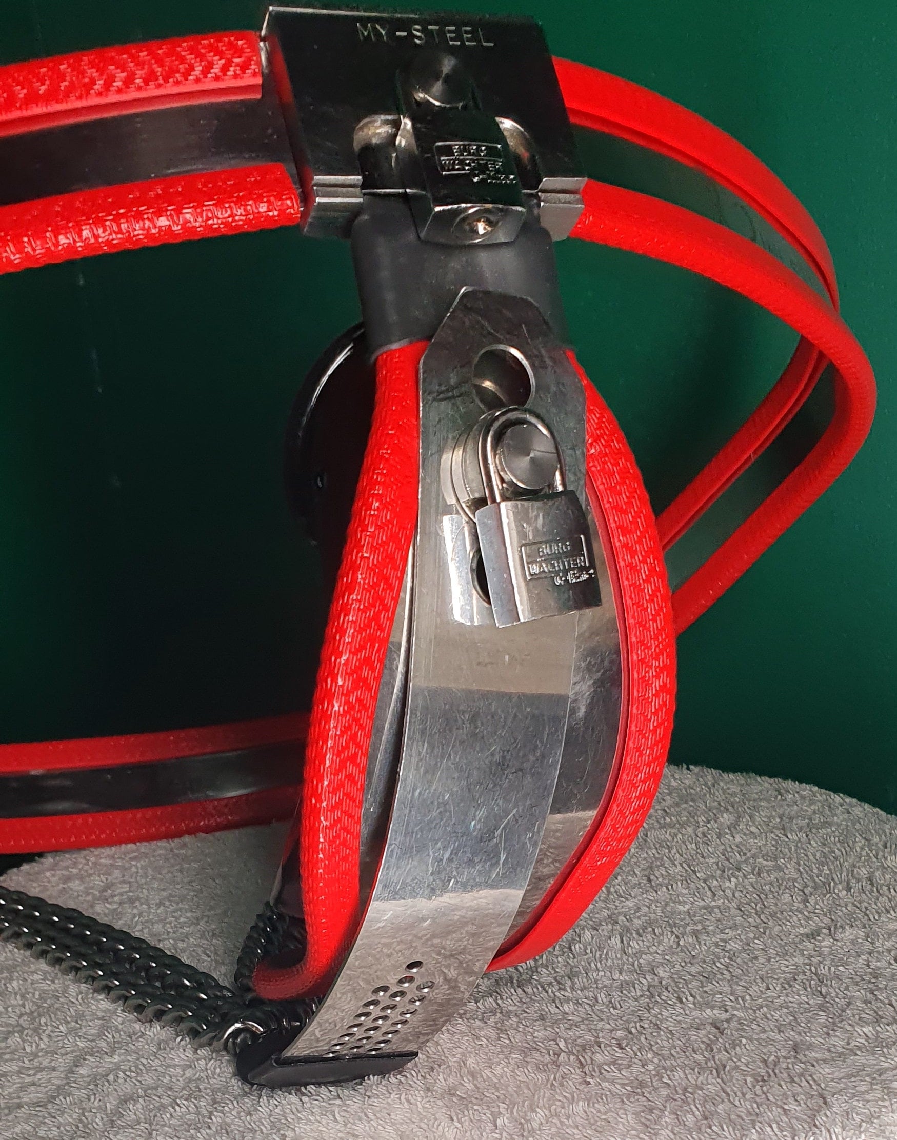 Steel Chastity Belt Replacement Silicone Band/re-trimming Kit Mysteel Neosteel Carrara Fancy ...