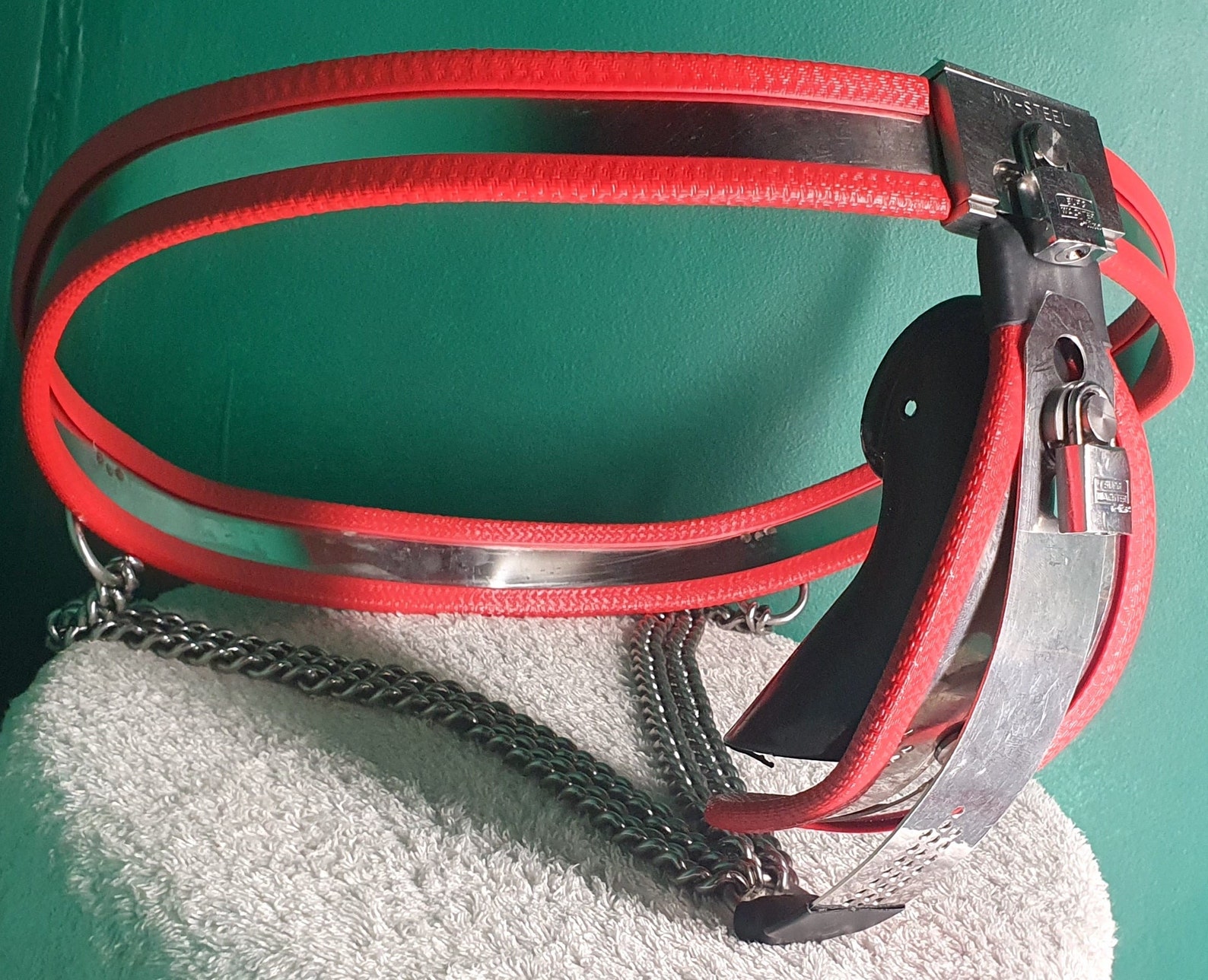Steel Chastity Belt Replacement Silicone Band/re-trimming Kit Mysteel ...
