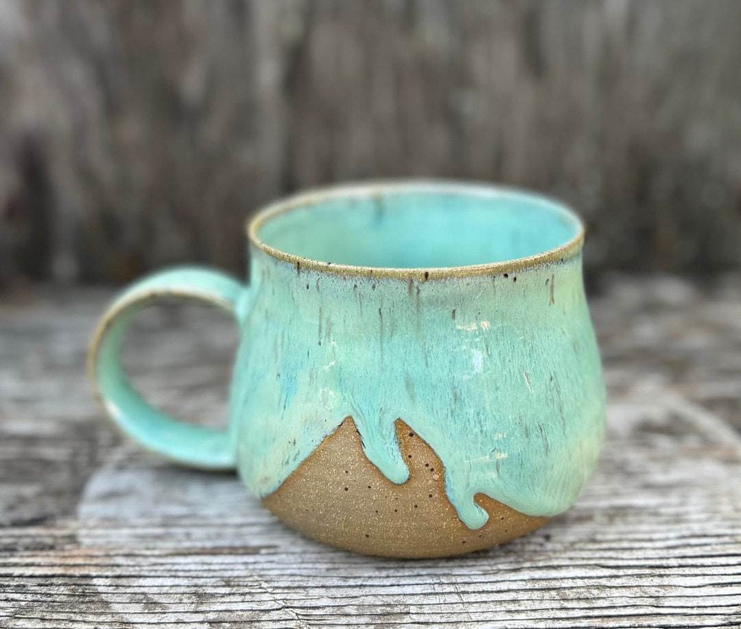 Ceramic Colorful Mugs, Wheel Thrown Mugs - Etsy