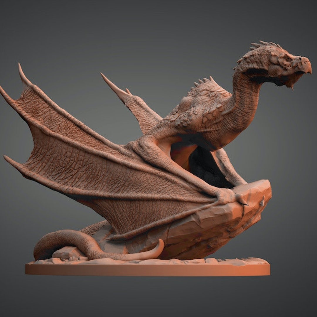 Sitting Wyvern - Etsy