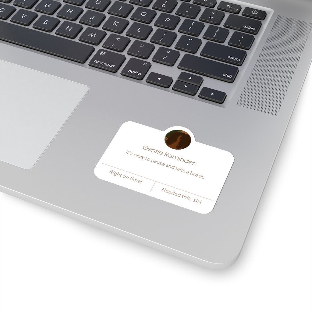 Gentle Reminder Sticker Affirmation Sticker Reminder | Etsy