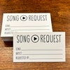 Printable Song Request Form: Party & Wedding Music List (PDF, Word) - Etsy