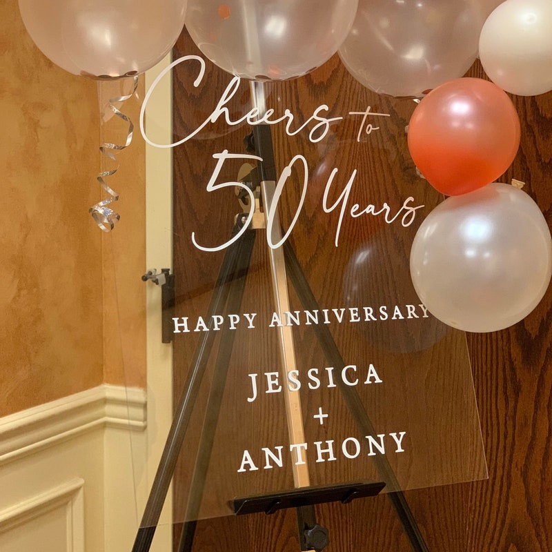Anniversary Sign - Etsy