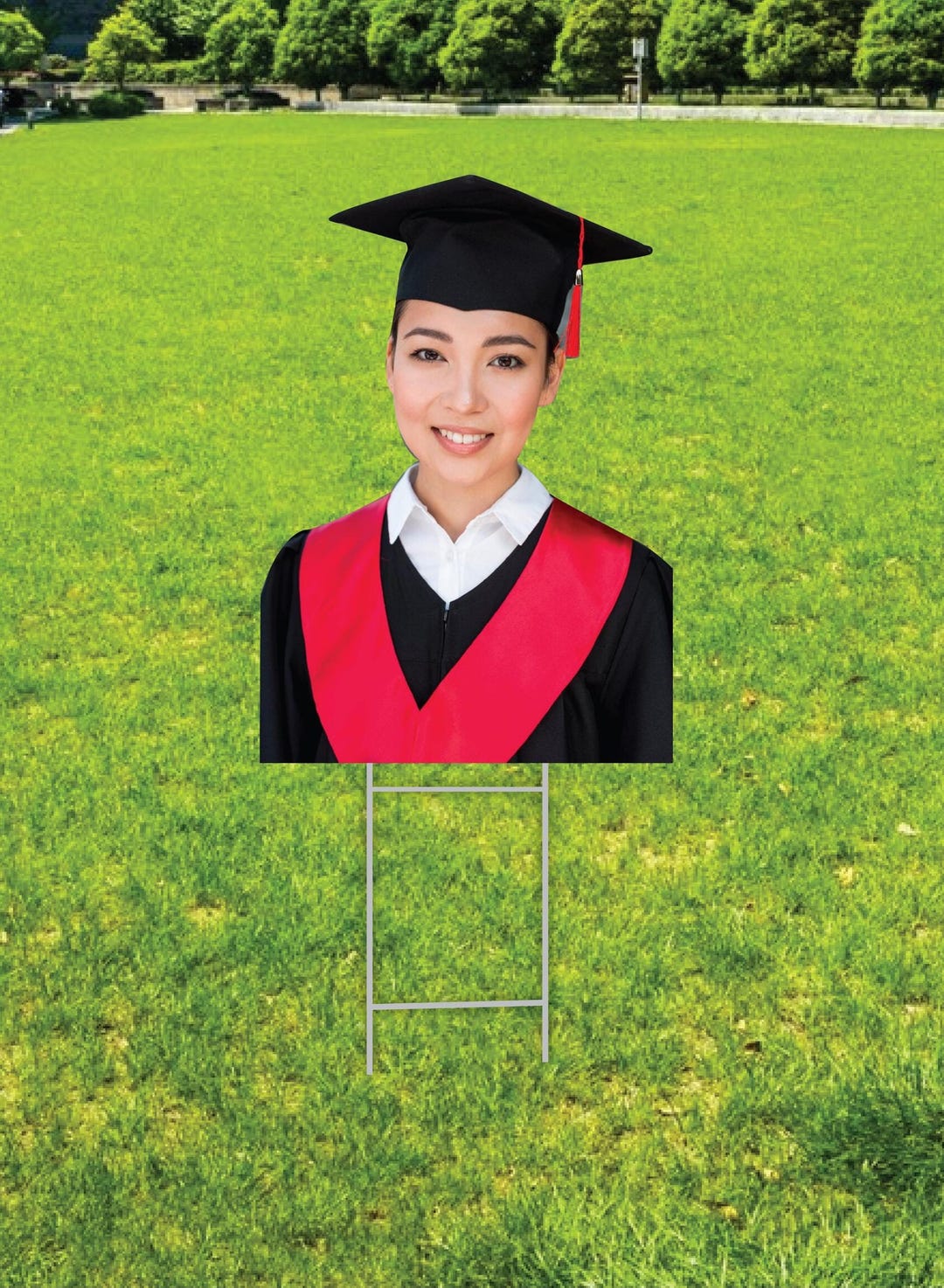 Graduation Party Lawn Sign / Class of 2025 Party Sign / Graduate Body ...