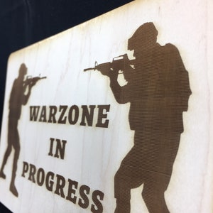 Call of Duty Sign / Warzone Sign / Call of Duty Warzone Wall | Etsy