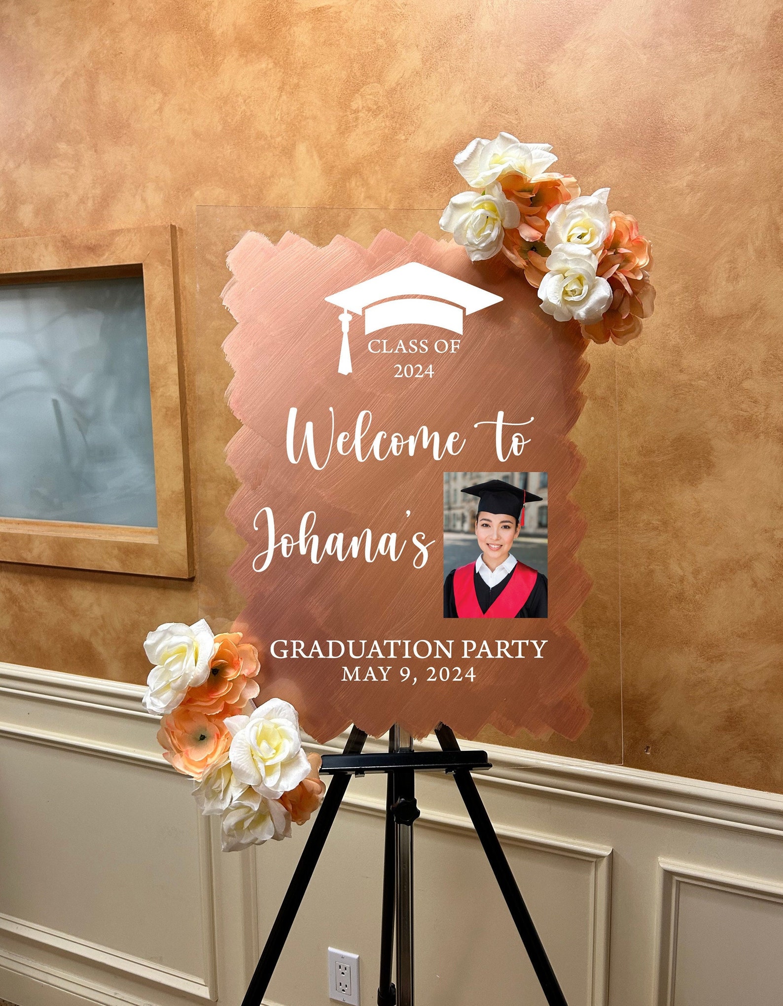 Graduation Party Sign / Class of 2024 Sign / Graduation Party Welcome ...
