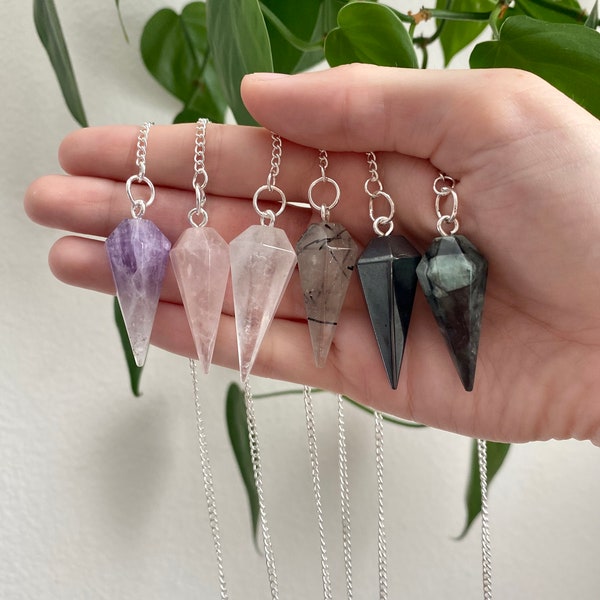 Crystal Pendulum - Etsy