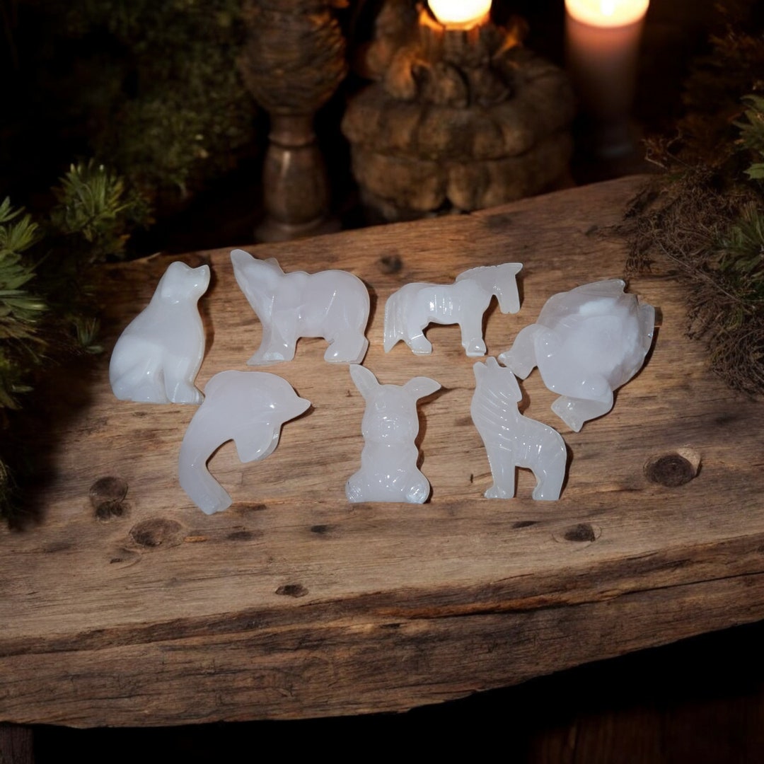 Mangano Calcite Animals - Etsy
