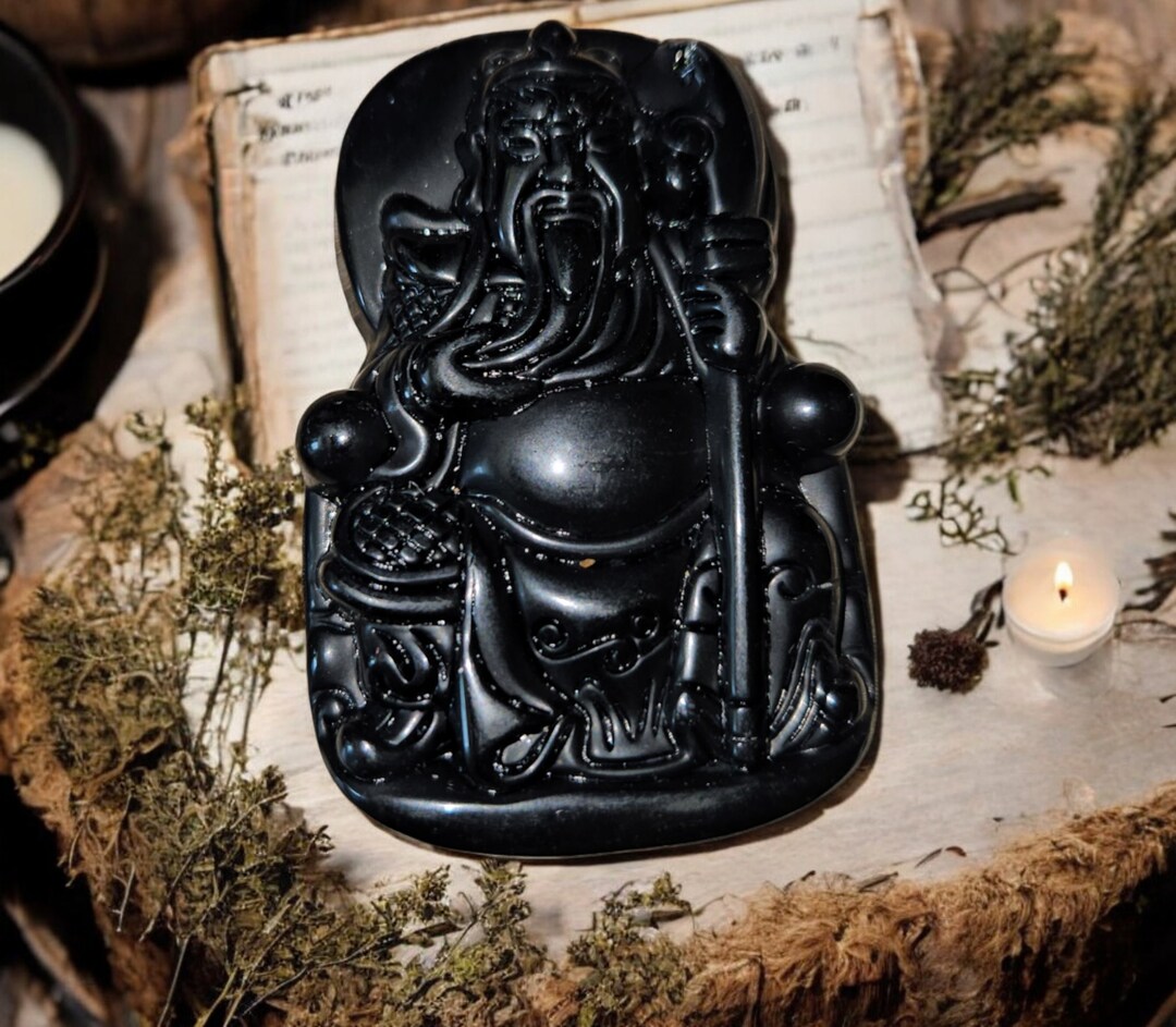 Obsidian Carving: Protective Volcanic Glass Stone - Etsy