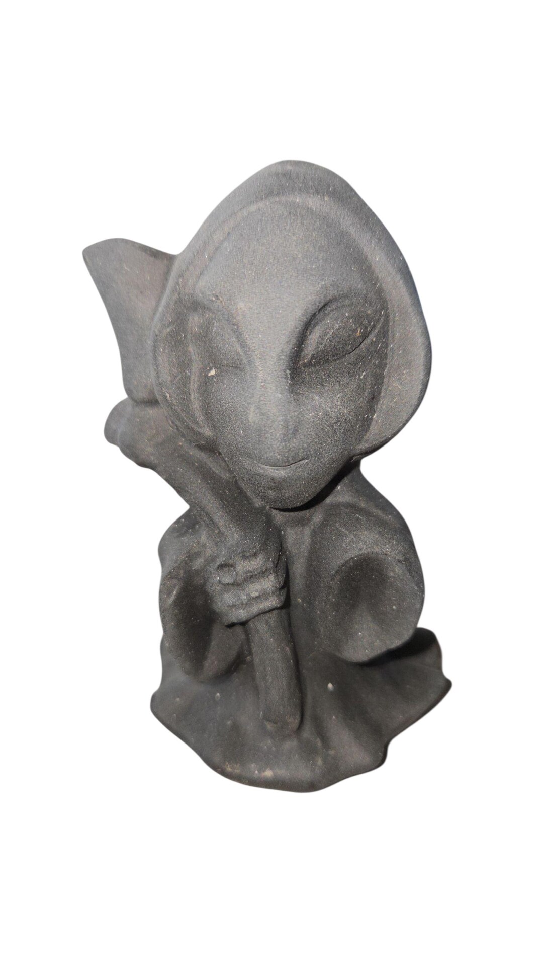 Grim Alien - Obsidian - Etsy