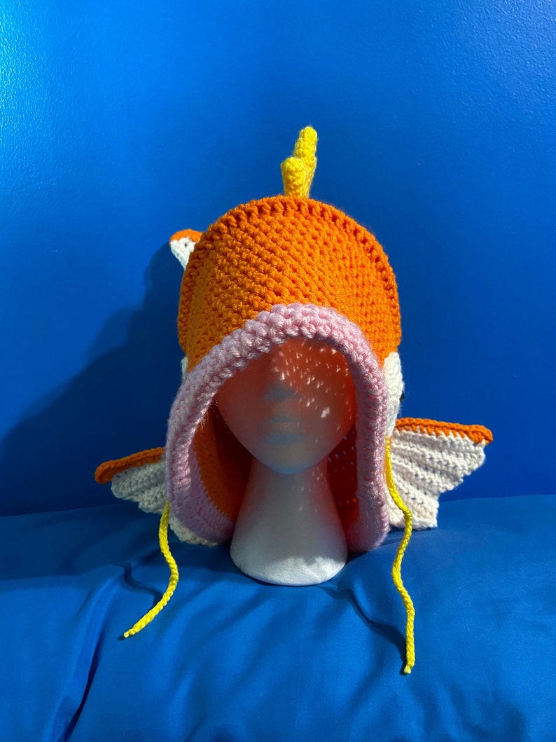 Crochet Magikarp Inspired Hat - Etsy