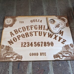 Ouija Board | Personalized | Spirit Board With Planchette - Etsy