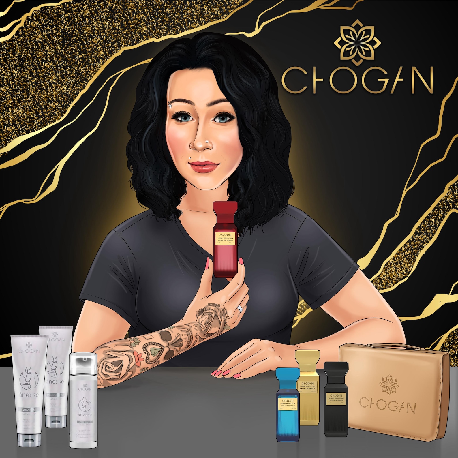 Chogan Consultant Logo, Chogan Partner Portrait, Consultant Logo - Etsy