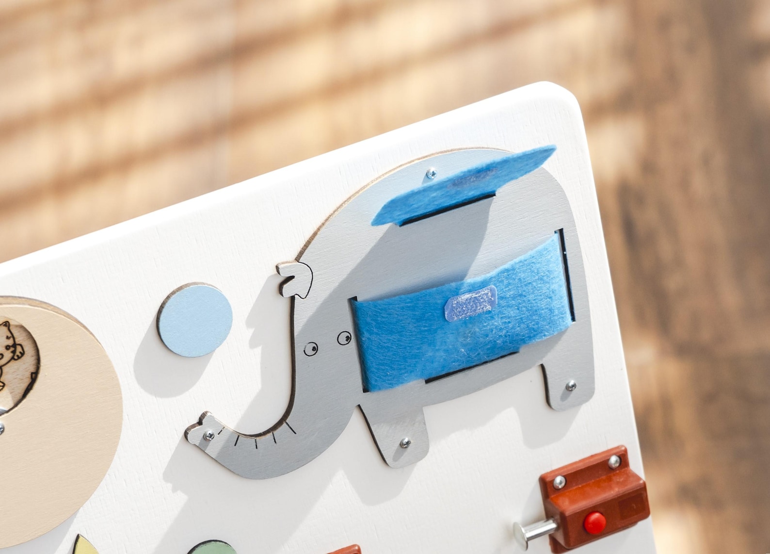 EXTRA LARGE Busy Board for Baby, Montessori Board, Sensory Board ...