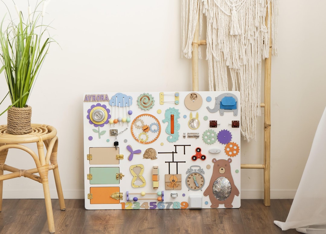 Large Sensory Board, Extra Large Busy Board, Montessori Busy Board ...