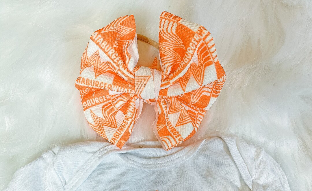 Whataburger Bow - Etsy