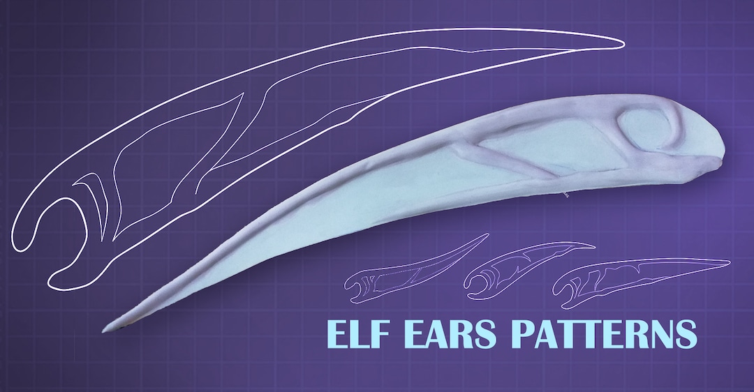 Patterns for Elf Ears Inspired by World of Warcraft Elves ( + Tutorial ...
