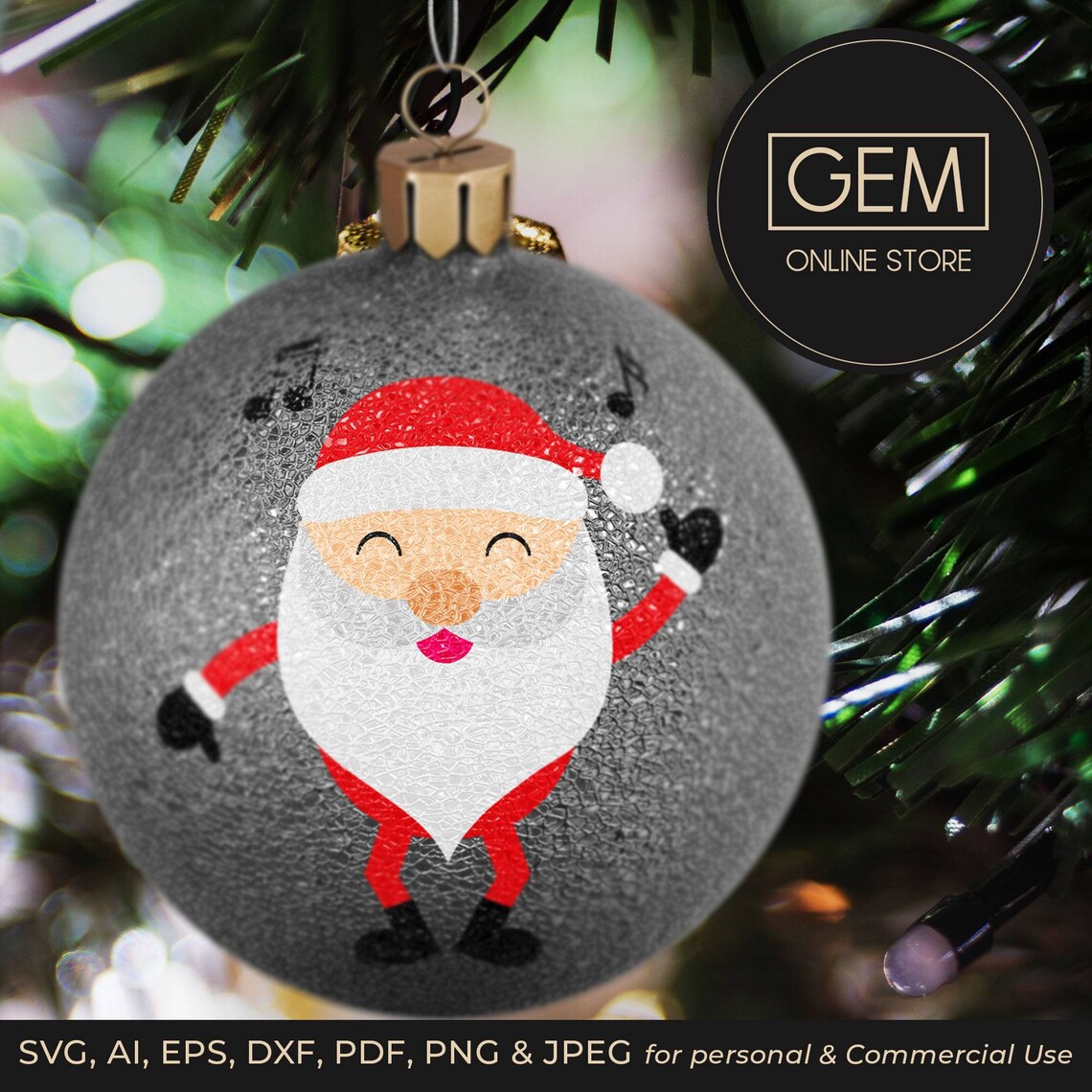 Christmas SVG Bundle Santa Claus Svg Rudolf Svg Cookie - Etsy UK