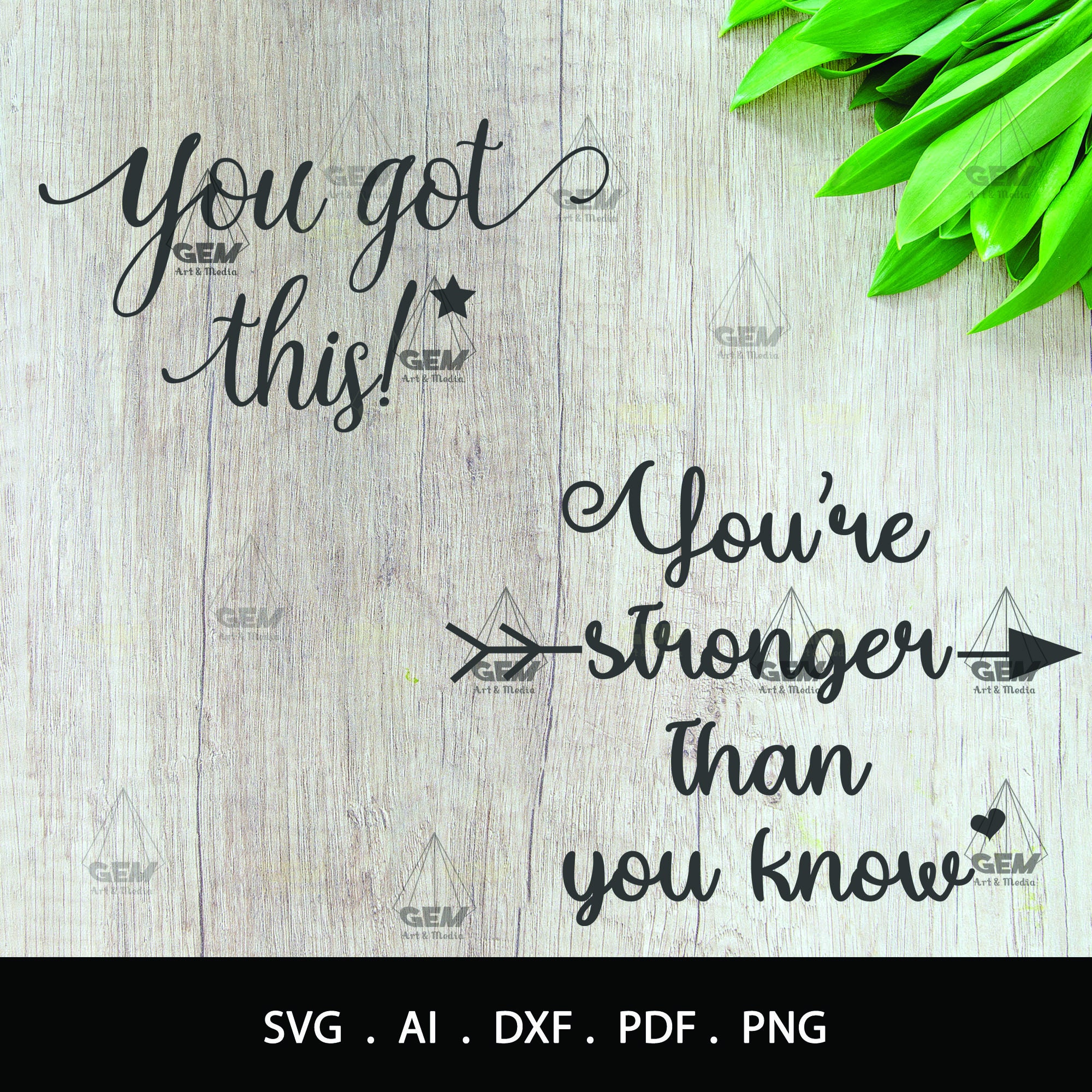 Inspirational Quotes SVG Bundle Motivational Quotes SVG - Etsy UK