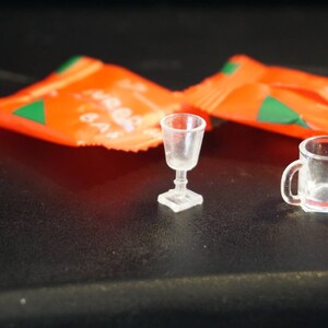 Dollhouse Cup/drinking Items Red Blind Bag 1:12 Scale - Etsy