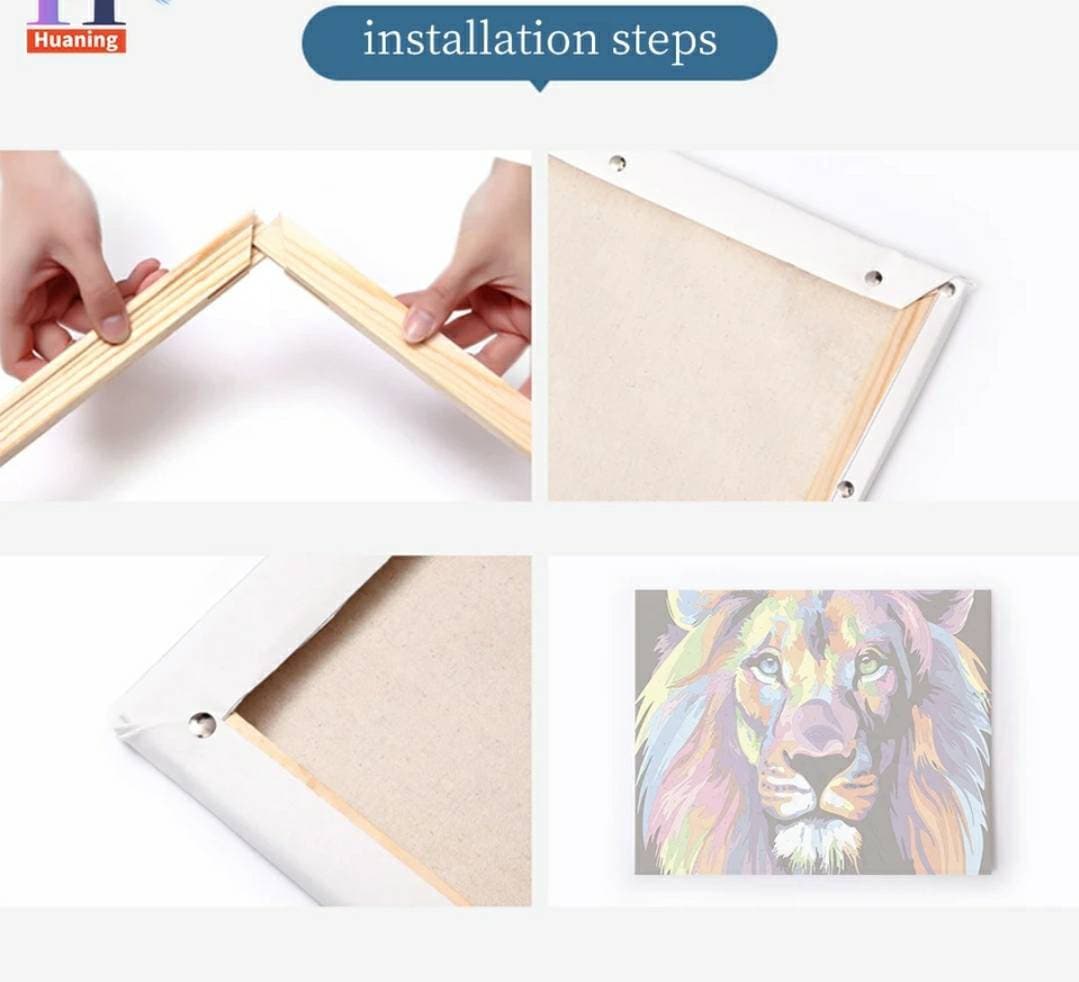 DIY Paint by Number Kit Acrylic Painting Home Décor Beautiful | Etsy