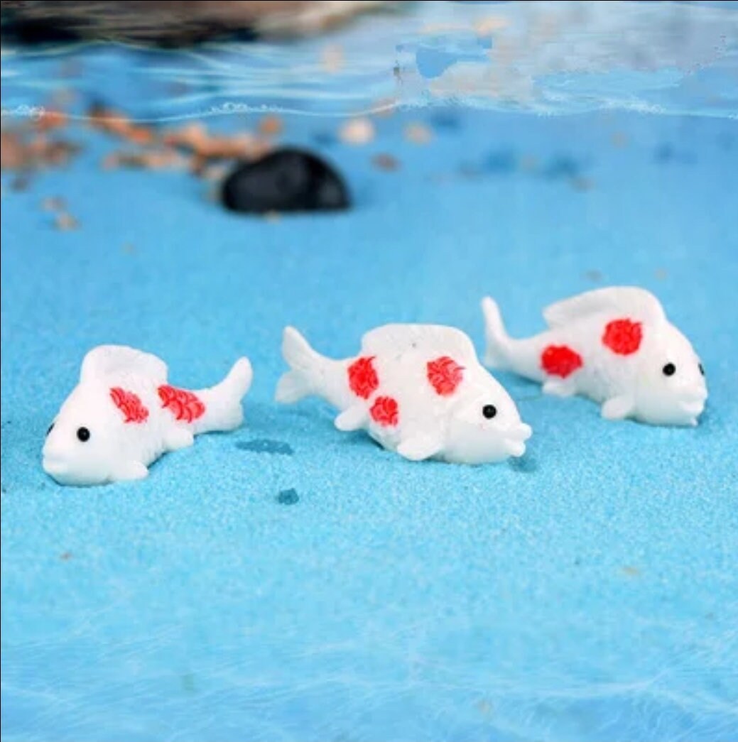 Miniature Fish Resin Filler Fairy Garden Bonsai Garden - Etsy