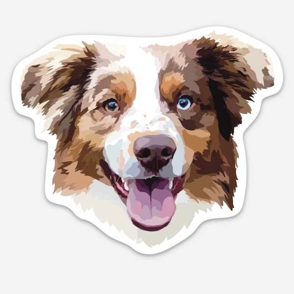Australian Shepherd Decal - Etsy