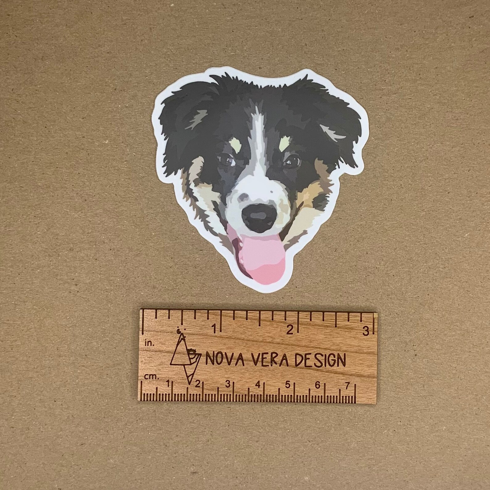 Australian Shepherd (aussie) Dog Vinyl Waterproof Sticker for Water ...