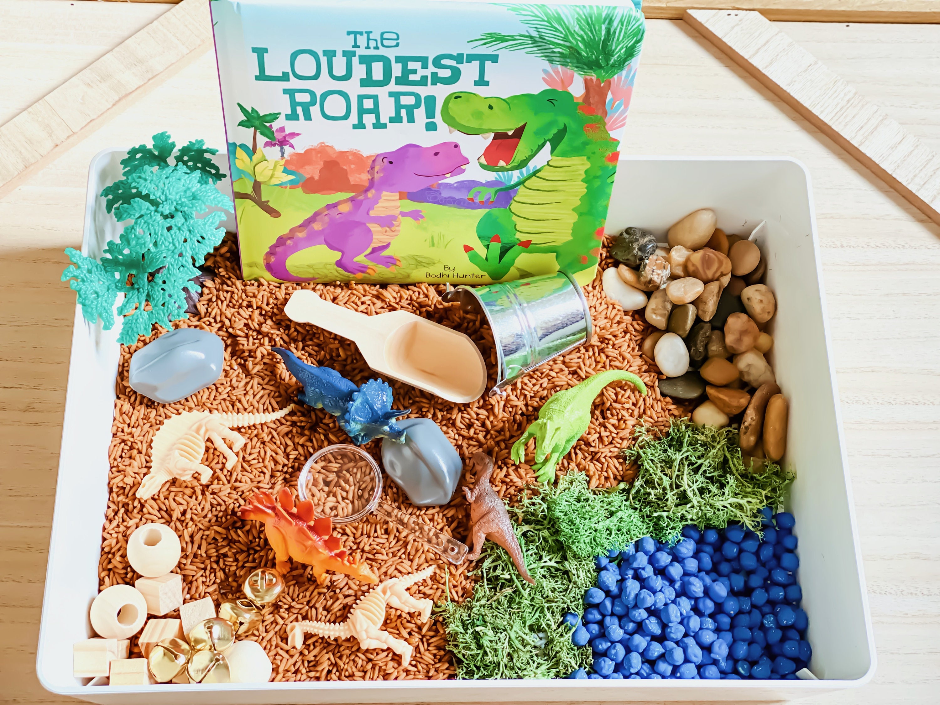 Dinosaur Sensory Kit Dino Toddler Sensory Activity Box Kids Etsy