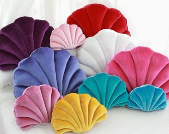 Seashell Pillow - Etsy