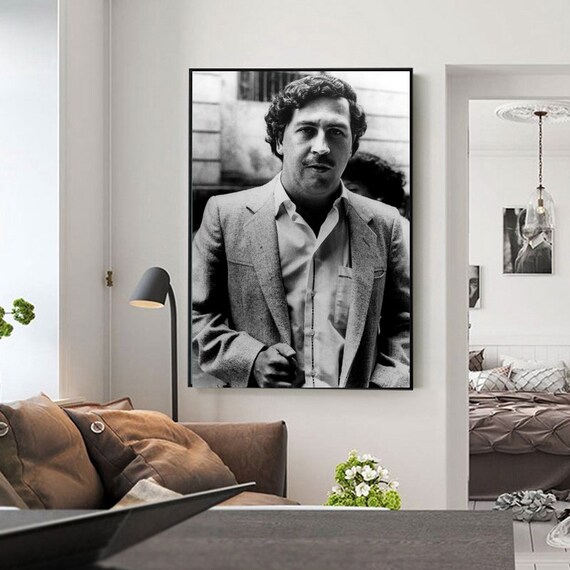 Prints Music & Movie Posters Art & Collectibles Pablo Escobar Character ...