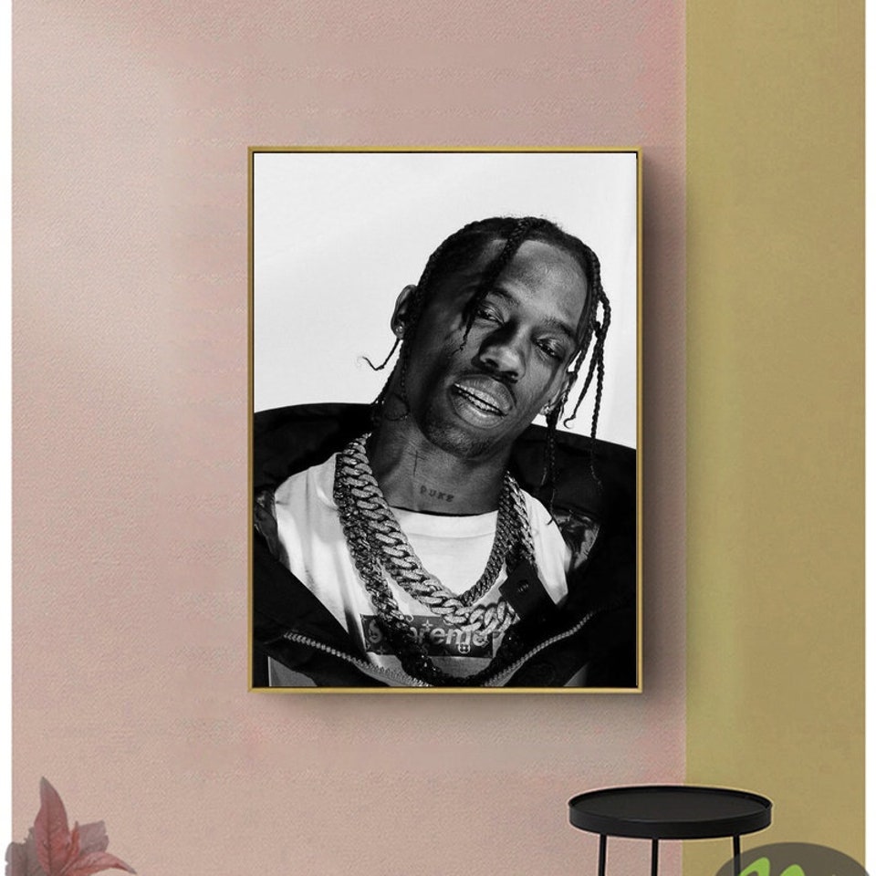Travis Scott Poster Designed & Sold By Artisan Fringed