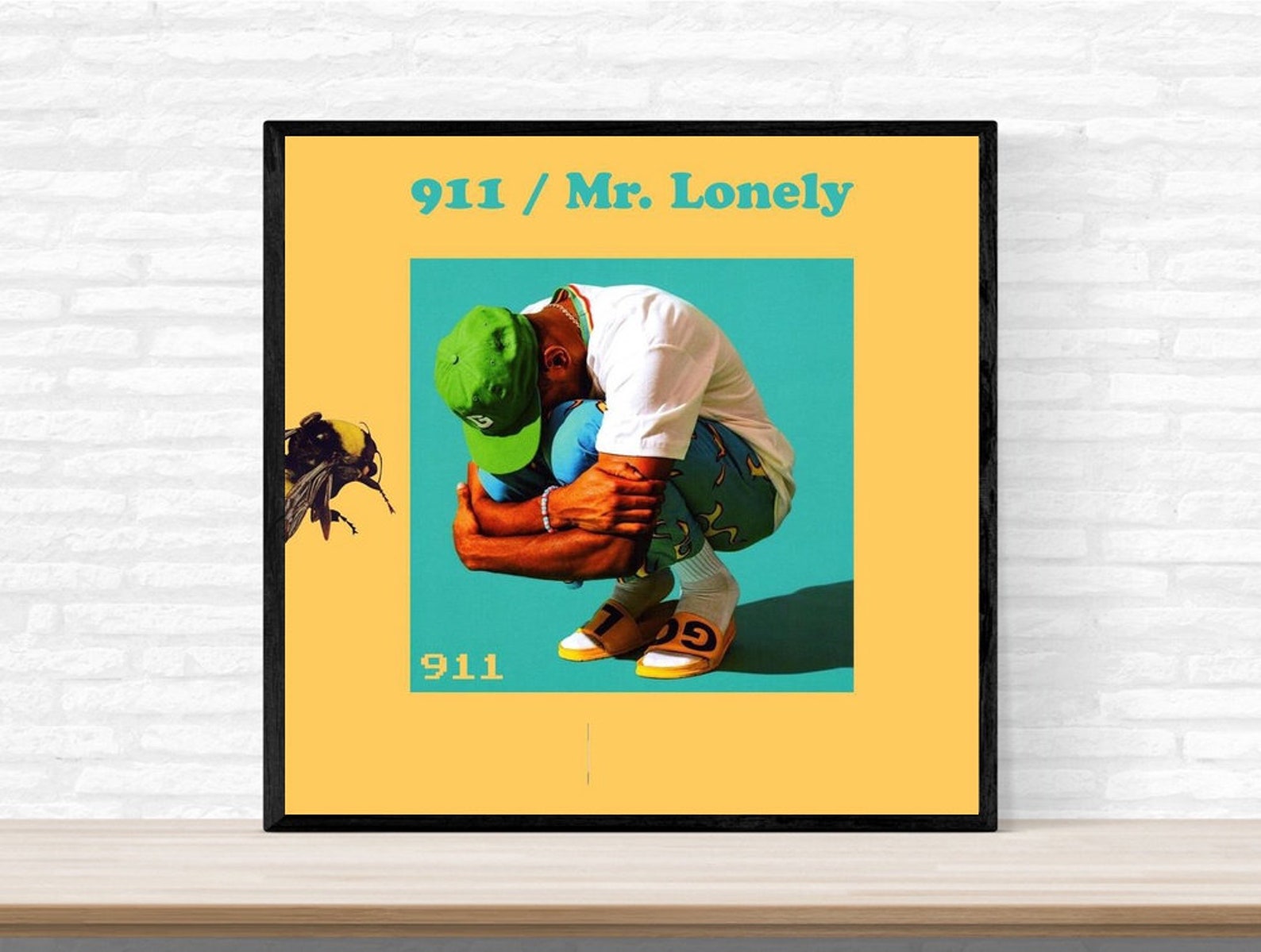 Tyler the Creator 911 Mr. Lonely Poster Album Hip Hop Music | Etsy