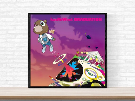 Kanye west graduation album cover poster - joloagri