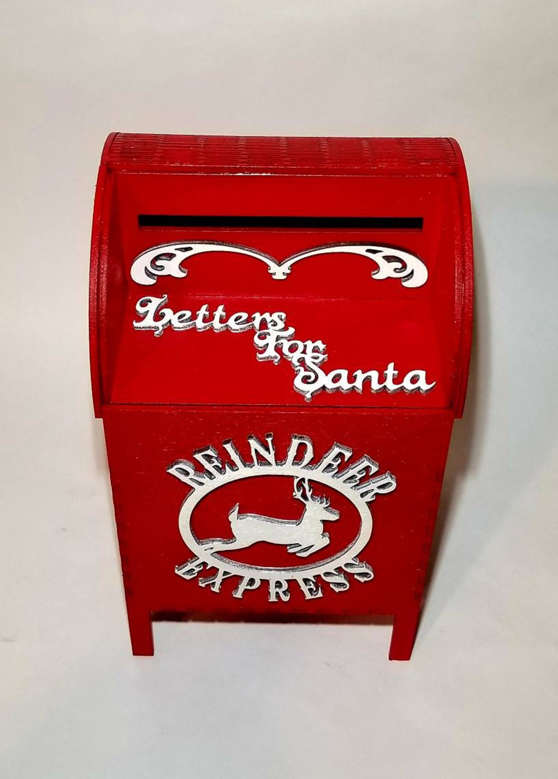 Magical Santa Letter Mail Box Wooden Mail Box Santa Letter | Etsy