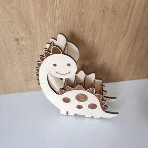 Wooden Dinosaur Pencil Holder Organizers - Etsy
