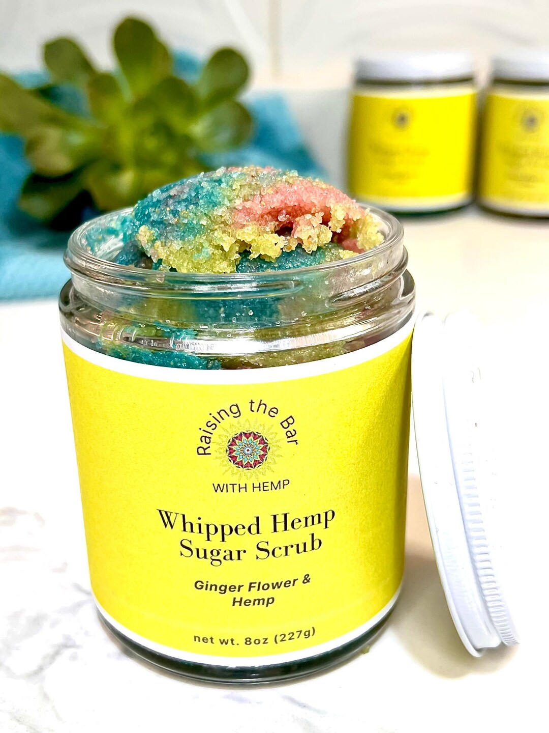 Whipped Hemp Soy Sugar Scrub, Body Scrub, Exfoliator, Mother's Day Gift ...