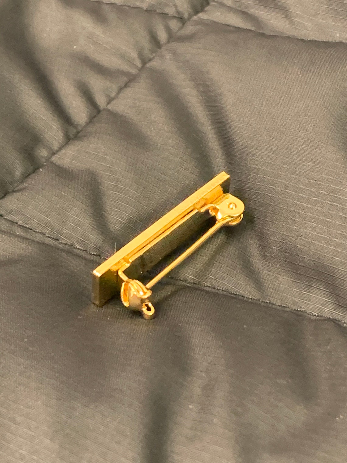 Barbour Pin Badge Enamel Embossed Gold With Dark Green Safety - Etsy UK