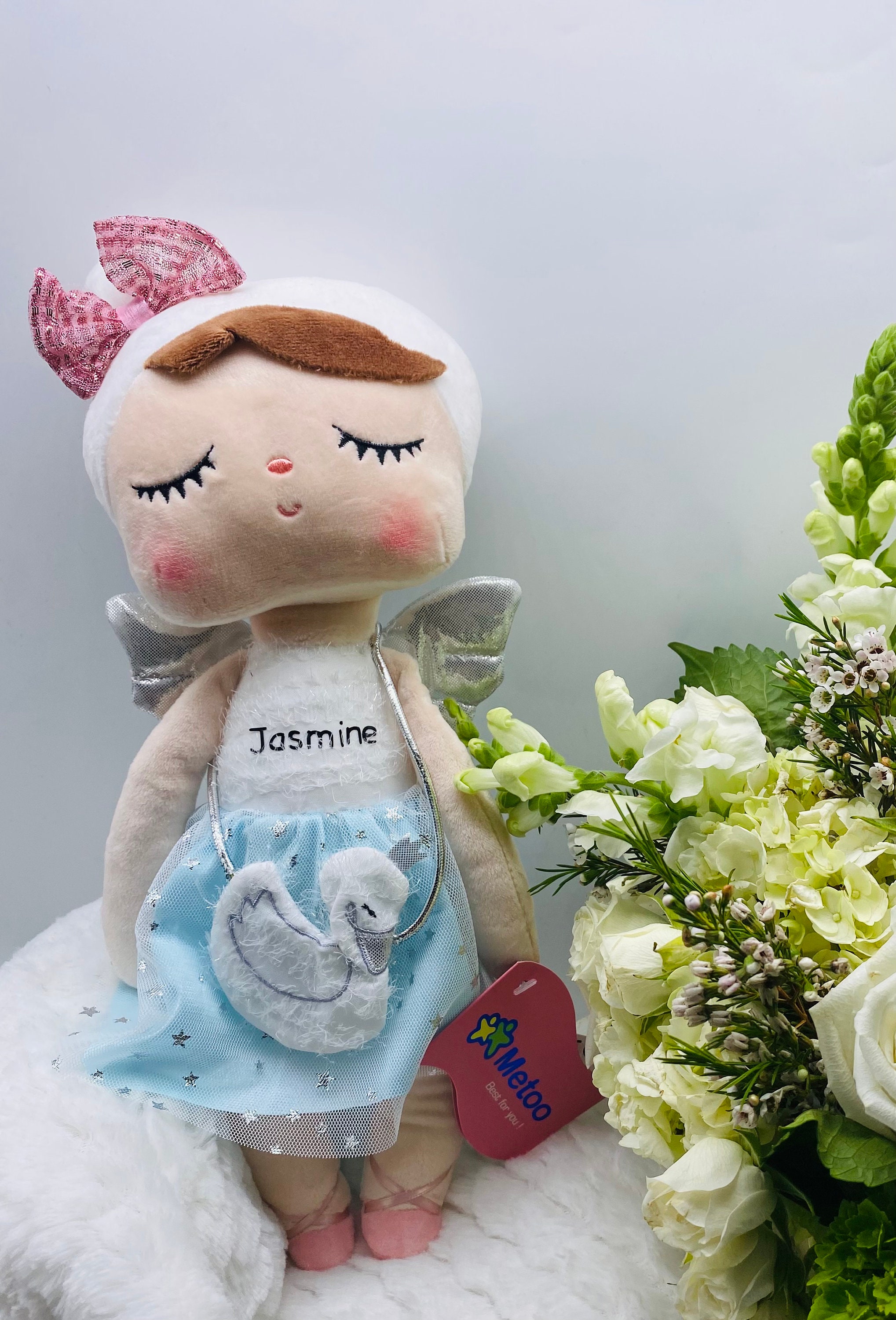 Personalized Angel Baby Doll, Babys First Doll, Girls First Doll, Baby ...