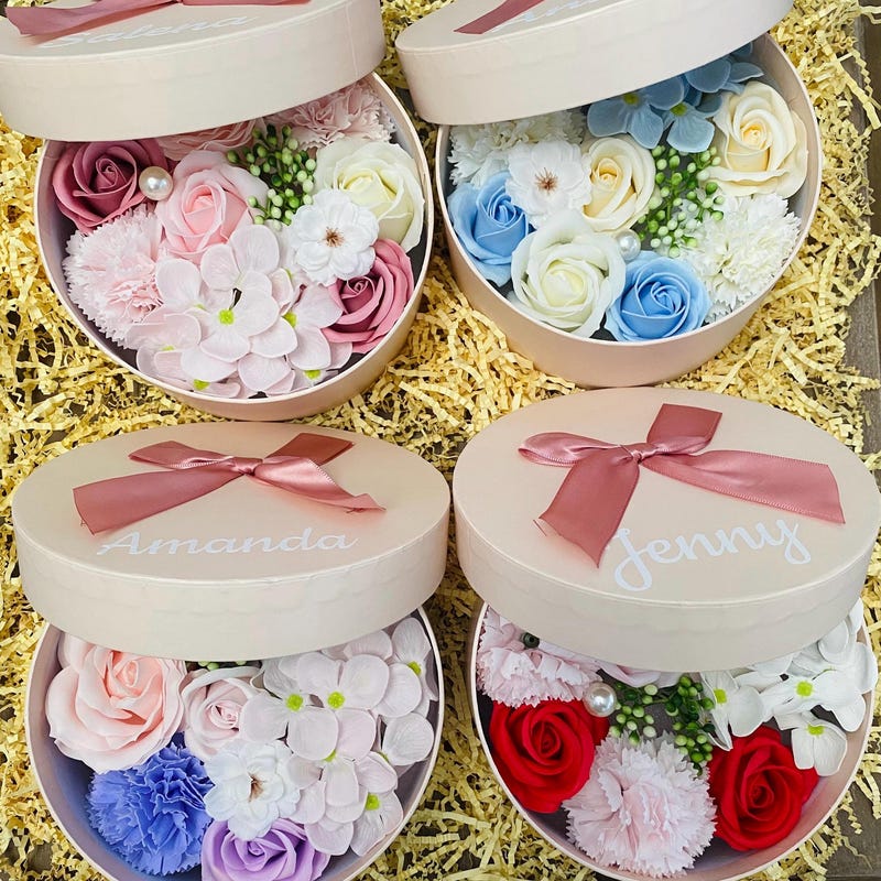 Soap Flowers - Etsy