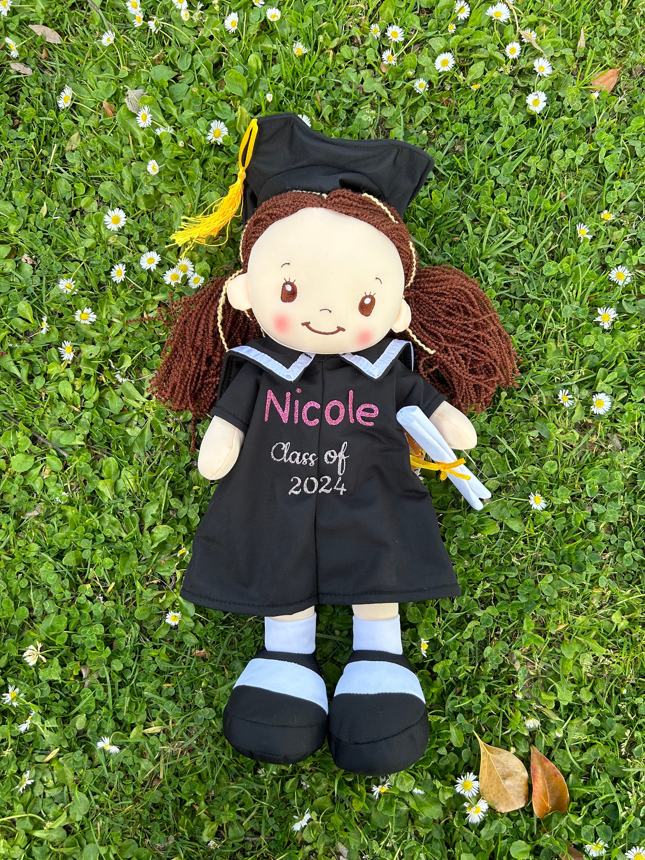 2026 Personalized 18” Graduation Doll Babydoll Kindergarten Preschool ...