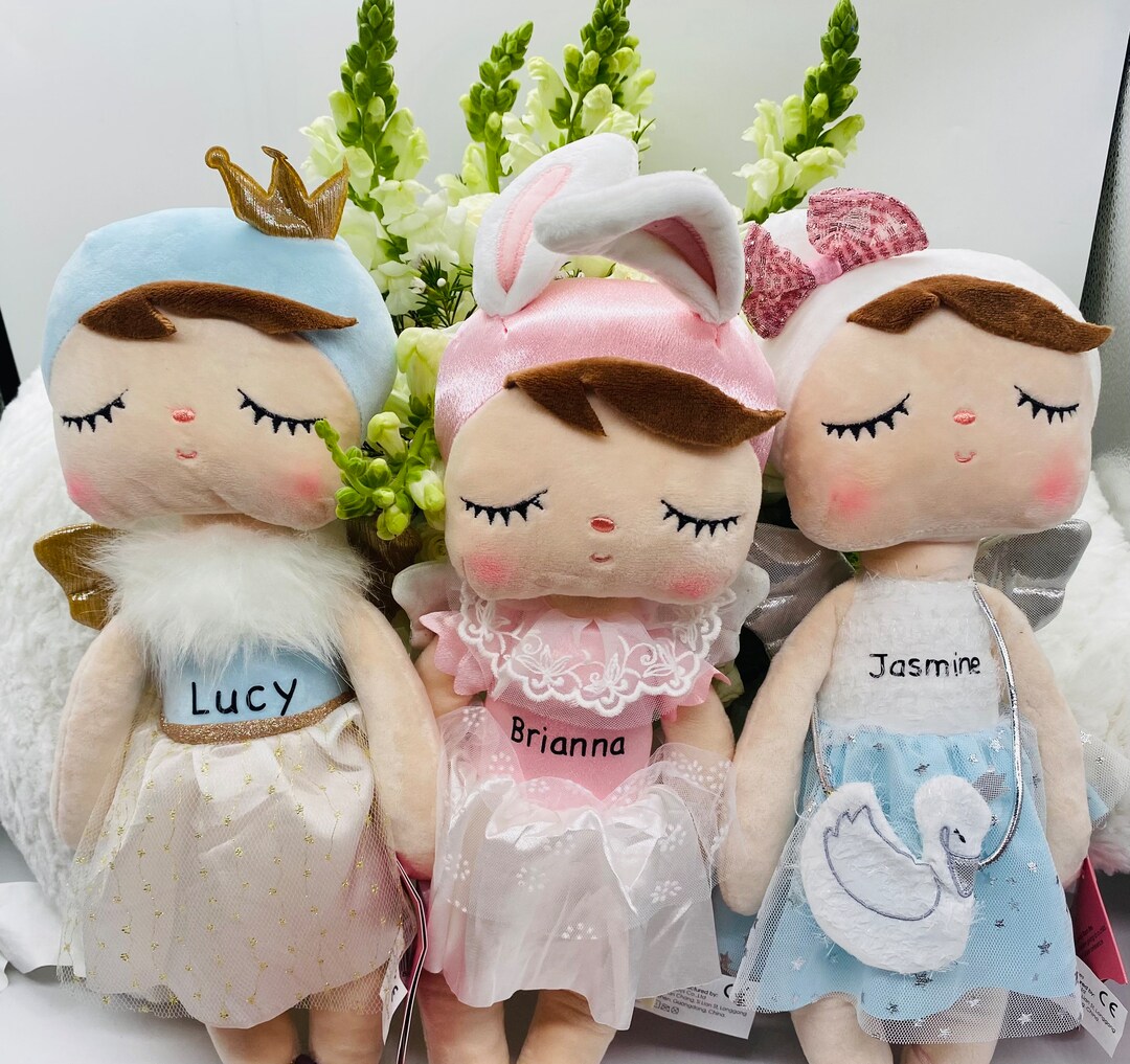 Personalized Angel Baby Doll, Babys First Doll, Girls First Doll, Baby ...