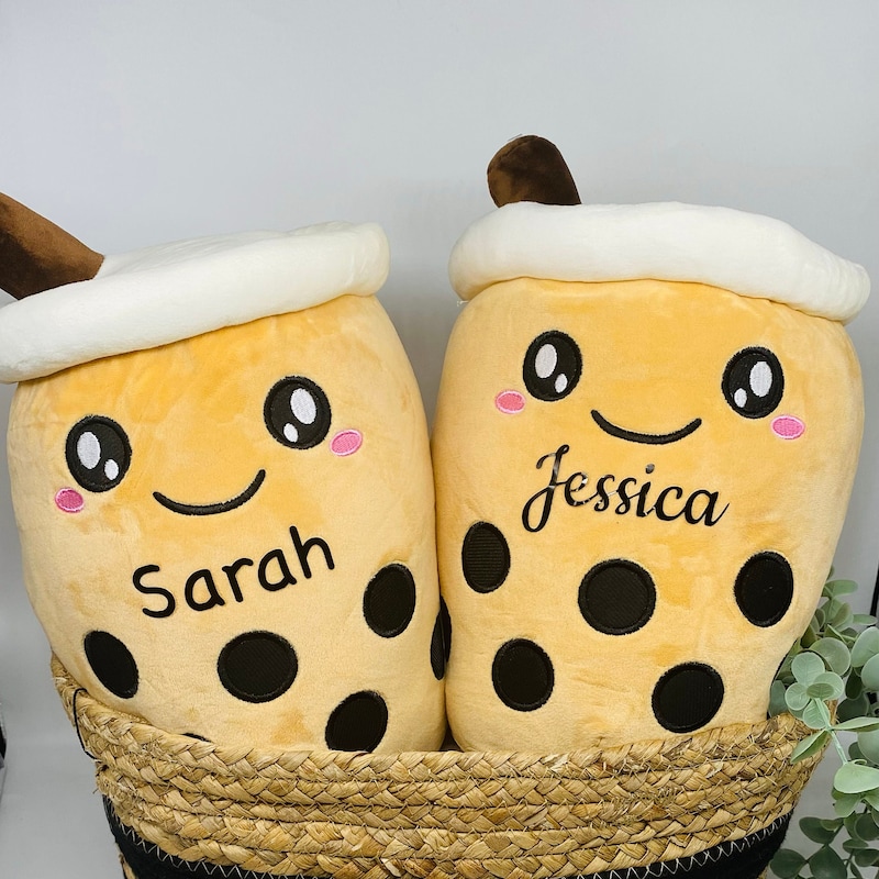 Boba Tea Plushie - Etsy