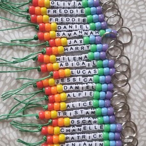 End of Year/christmas Student Class Gift Keyrings - Personalized ...