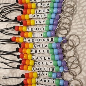 End of Year/christmas Student Class Gift Keyrings - Personalized ...