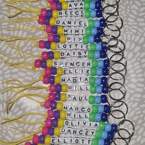 End of Year/christmas Student Class Gift Keyrings - Personalized ...