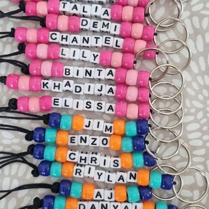 End of Year/christmas Student Class Gift Keyrings - Personalized ...